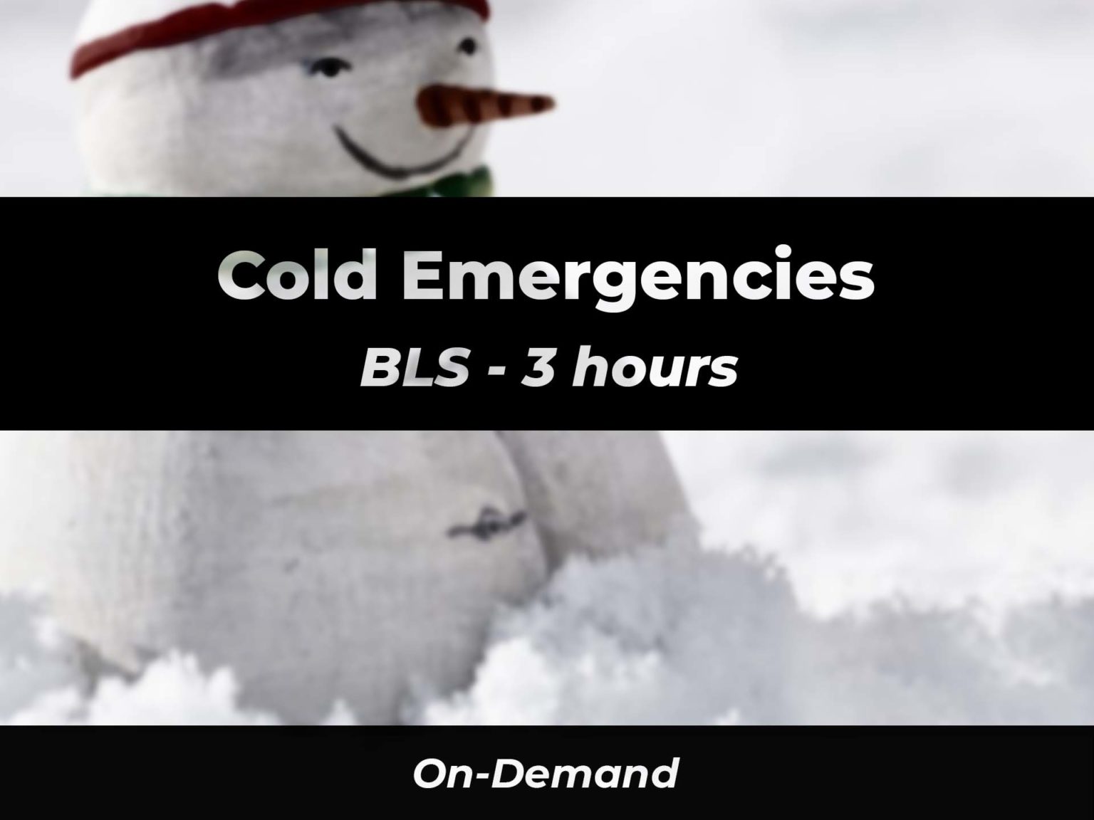 BLS Cold Emergencies - 911 e-Learning Solutions, LLC
